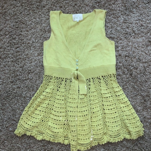 Tops | Rice By Rico Tank Top Cover | Poshmark